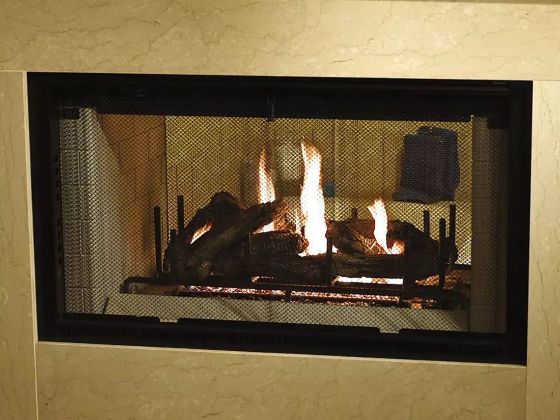 Multi-Sided Wood Burning Fireplace: See-Through 42A & CAPO Fireside