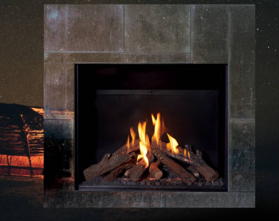 Black Reflective Panels & CAPO Fireside
