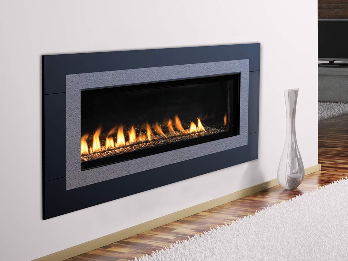 Paris Lights - 43" Paris Lights Vent-Free Fireplace & CAPO Fireside