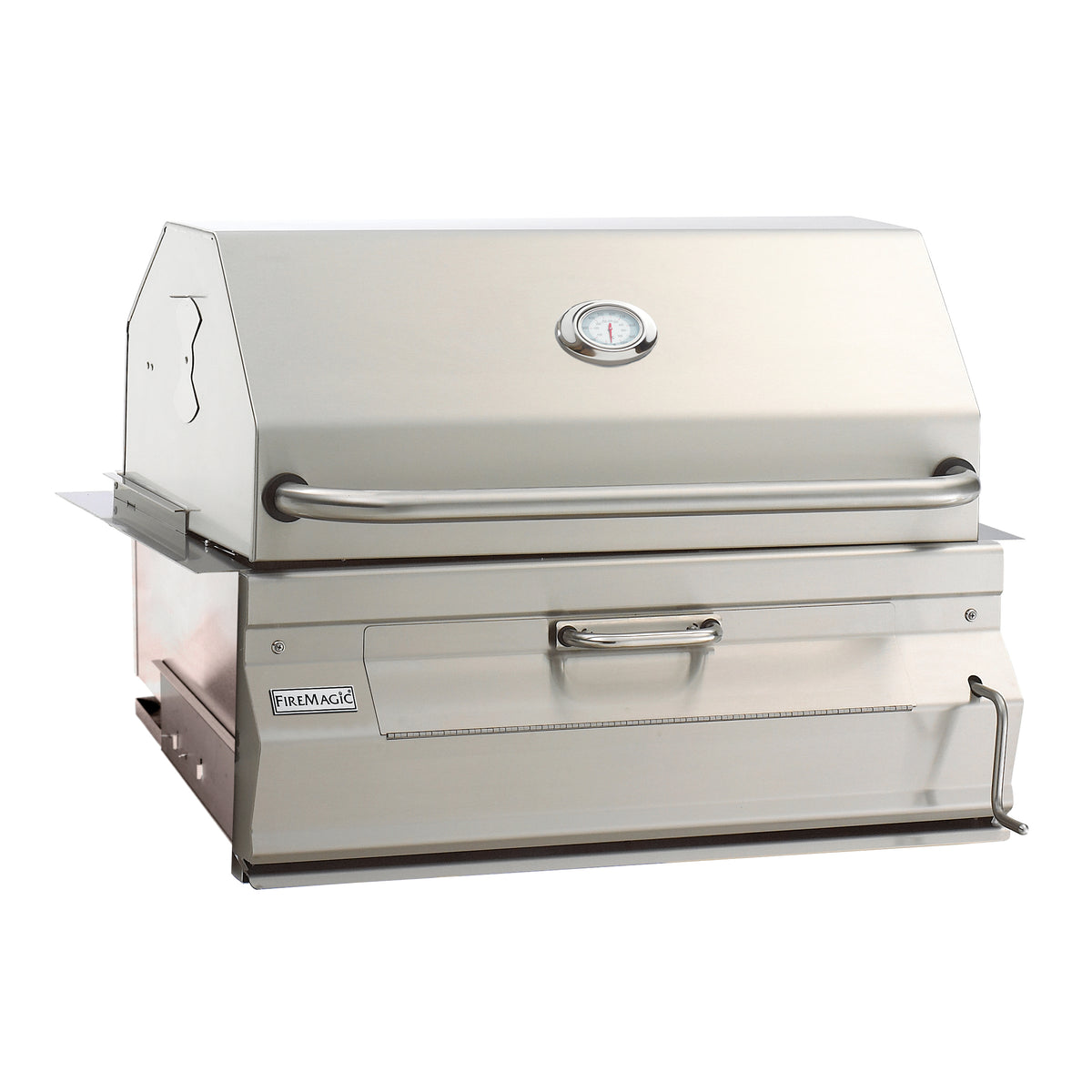 Built-In Stainless Steel Charcoal Grills & CAPO Fireside